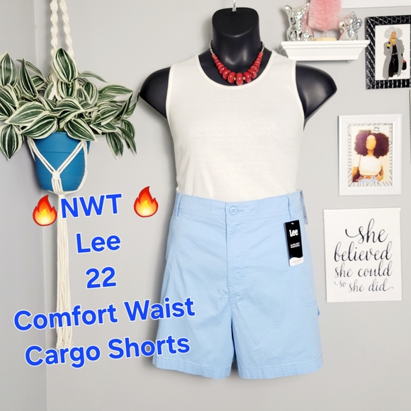Lee | Shorts | Nwt Lee 22 Comfort Waist Cargo Shorts | Poshmark